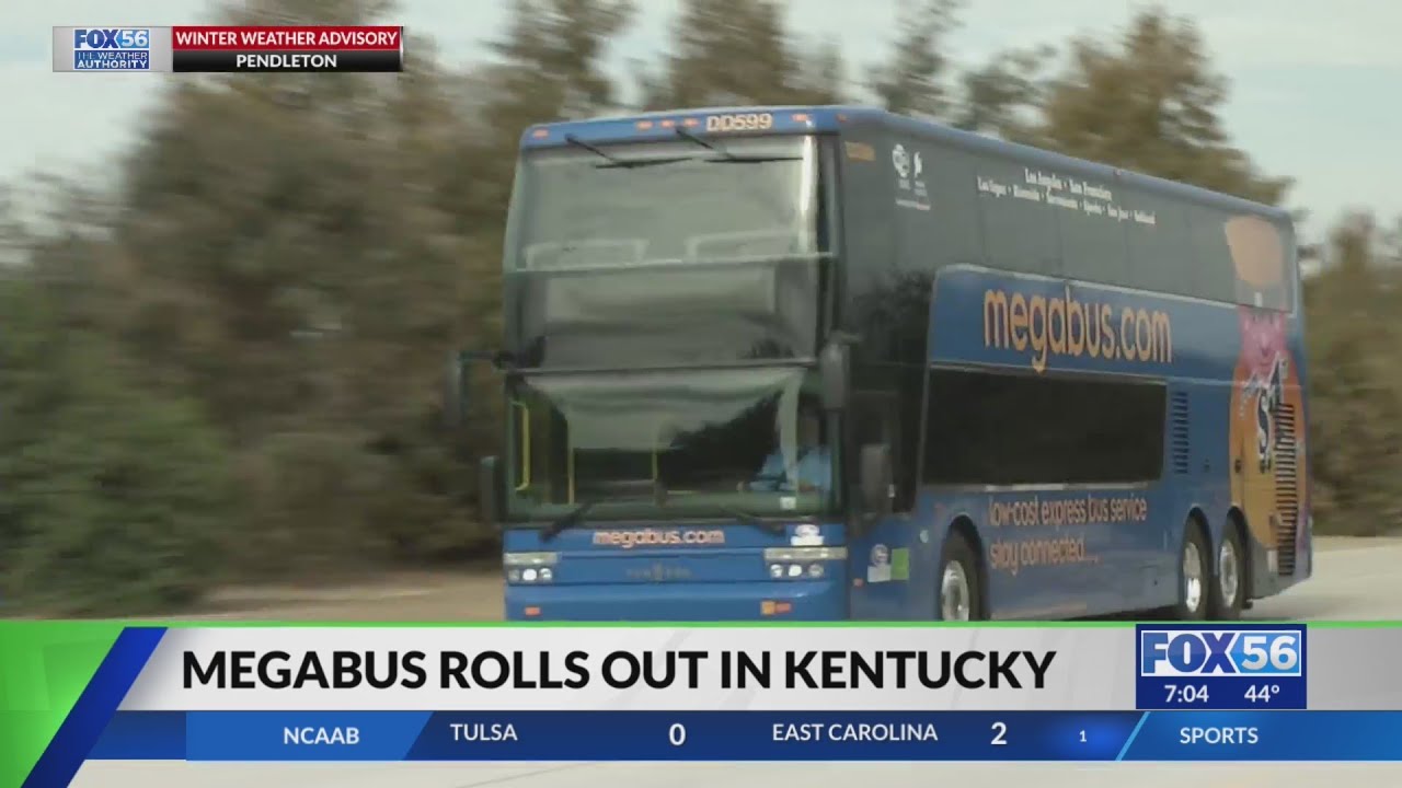 New Kentucky Megabus routes to begin Wednesday - YouTube