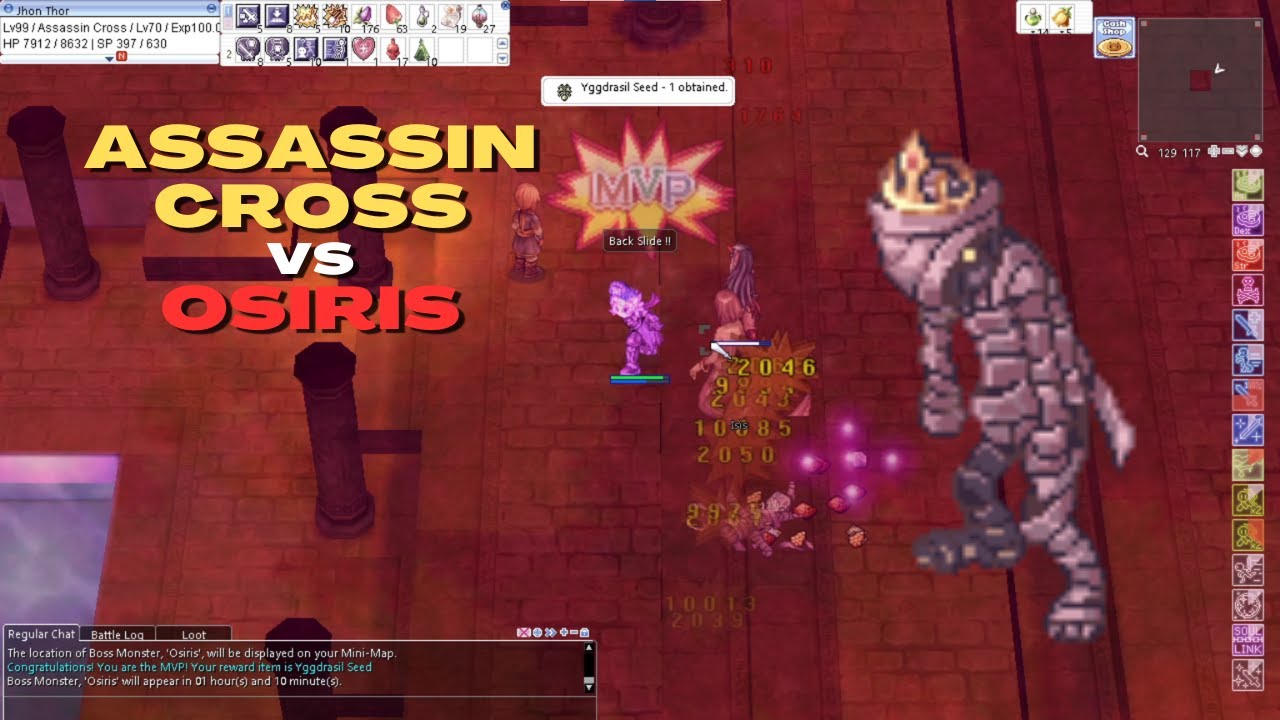 Assassin Cross vs Osiris | Critical Build | Ragnarok Pre-Renewal - YouTube