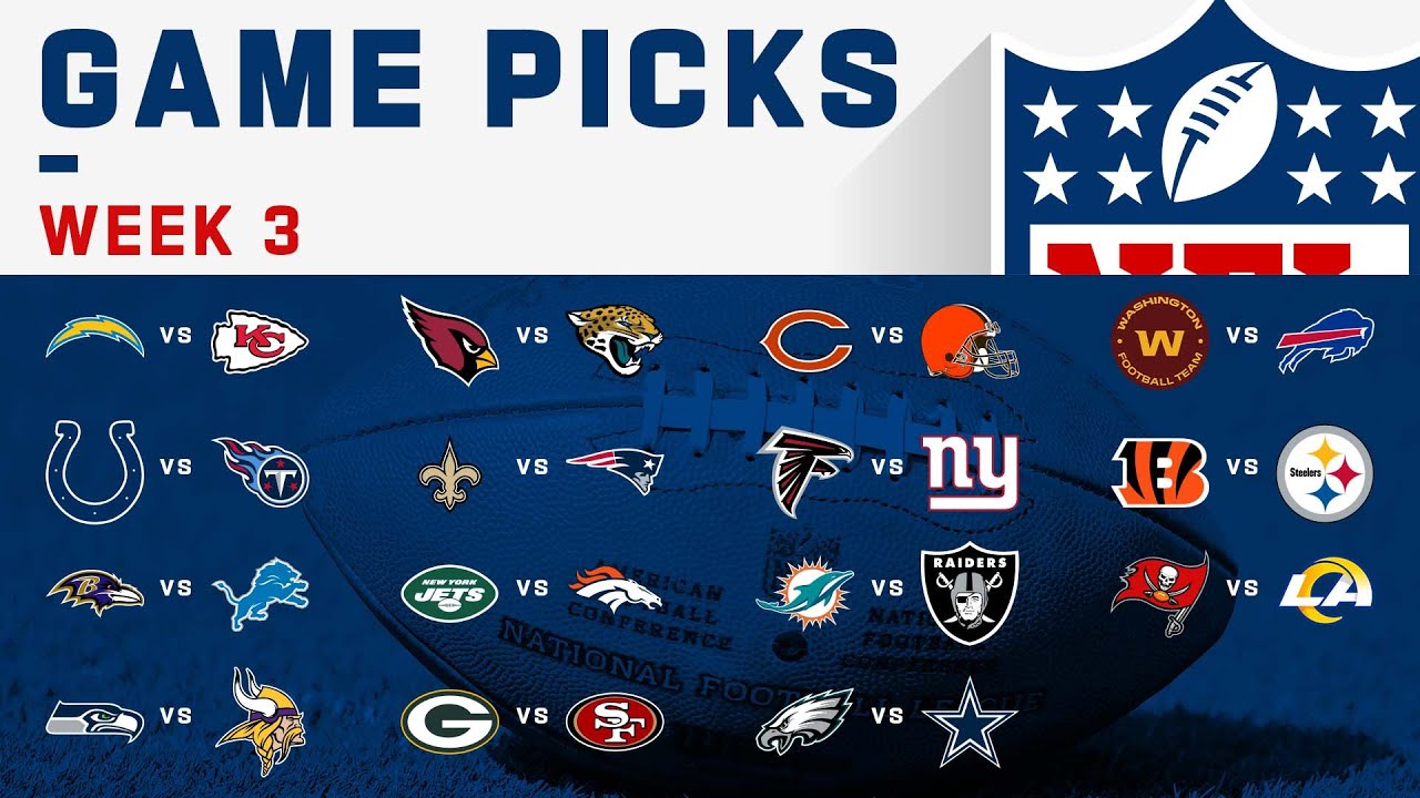 Week 3 Game Picks! | GameDay View - YouTube
