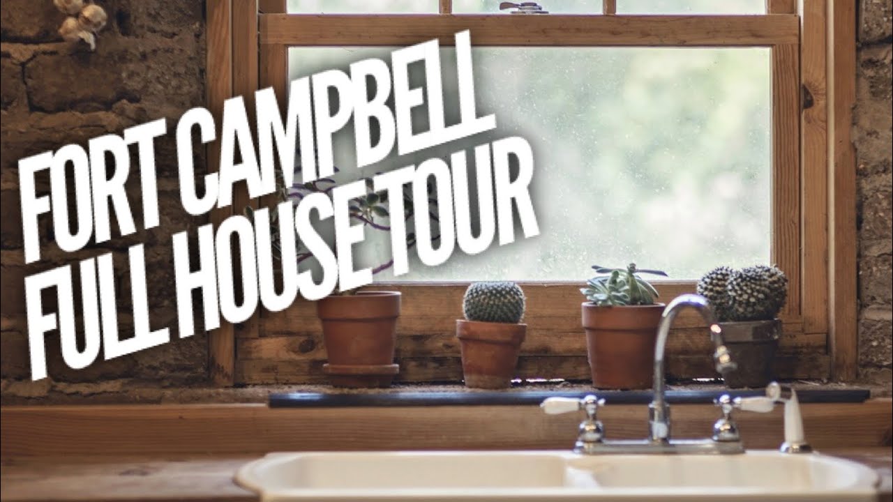 EMPTY MILITARY HOUSING TOUR | FT CAMPBELL HOUSING - YouTube