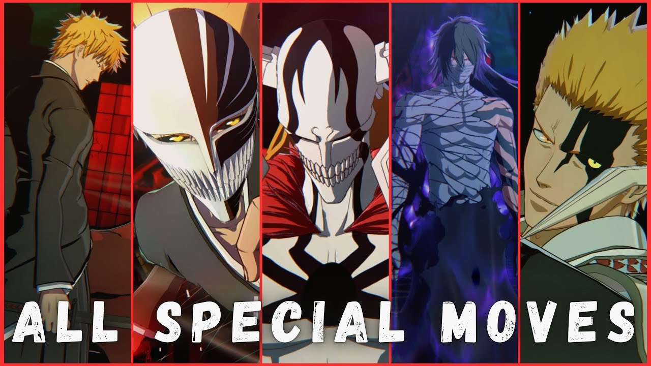 All ICHIGO Special Moves BLEACH Rebirth of Souls - YouTube