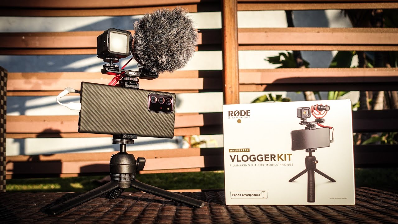 BEST Vlogging Kit For Your Smartphone! The RODE Vlogger Kit - YouTube