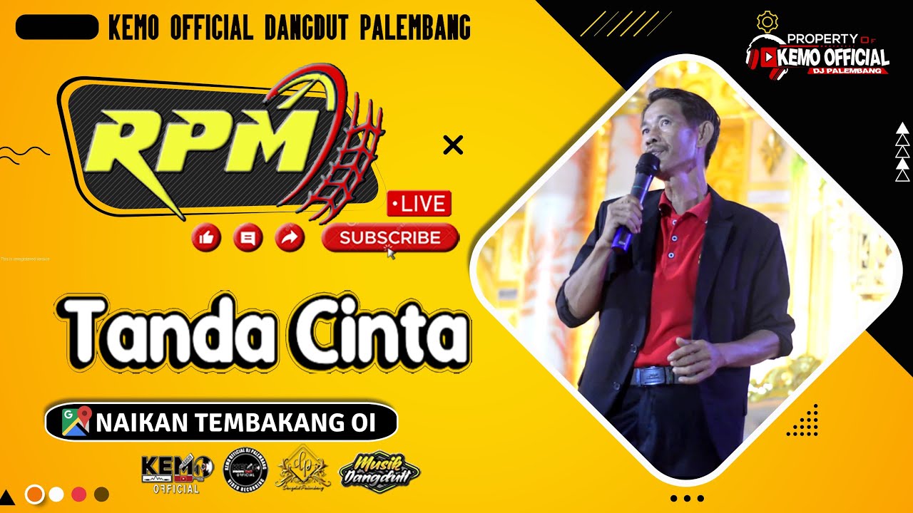 🔴Rpm Music Entertainment Tanda Cinta Live Naikan Tembakang OI - YouTube