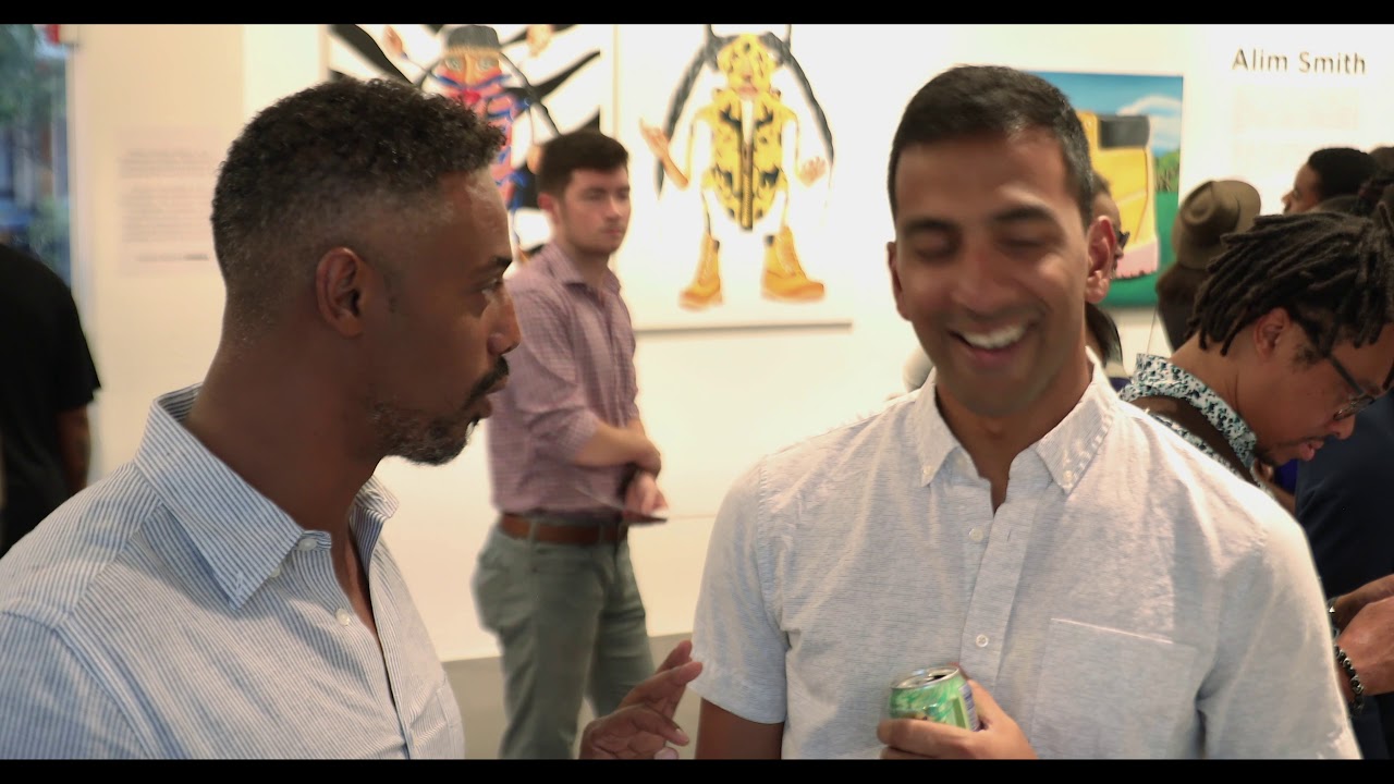 "You Wildin'" - Alim Smith's DC Opening Reception - YouTube