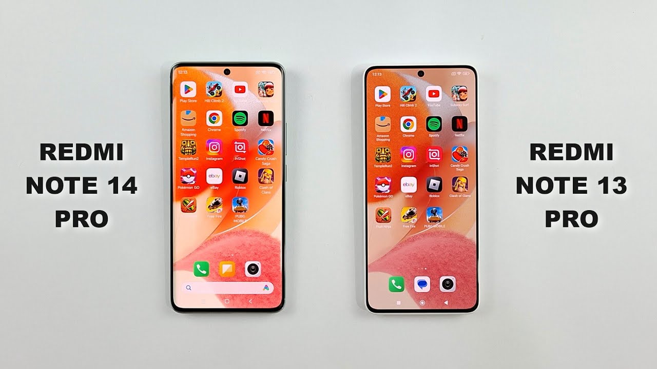 Redmi Note 14 Pro Vs Redmi Note 13 Pro Speed Test - YouTube
