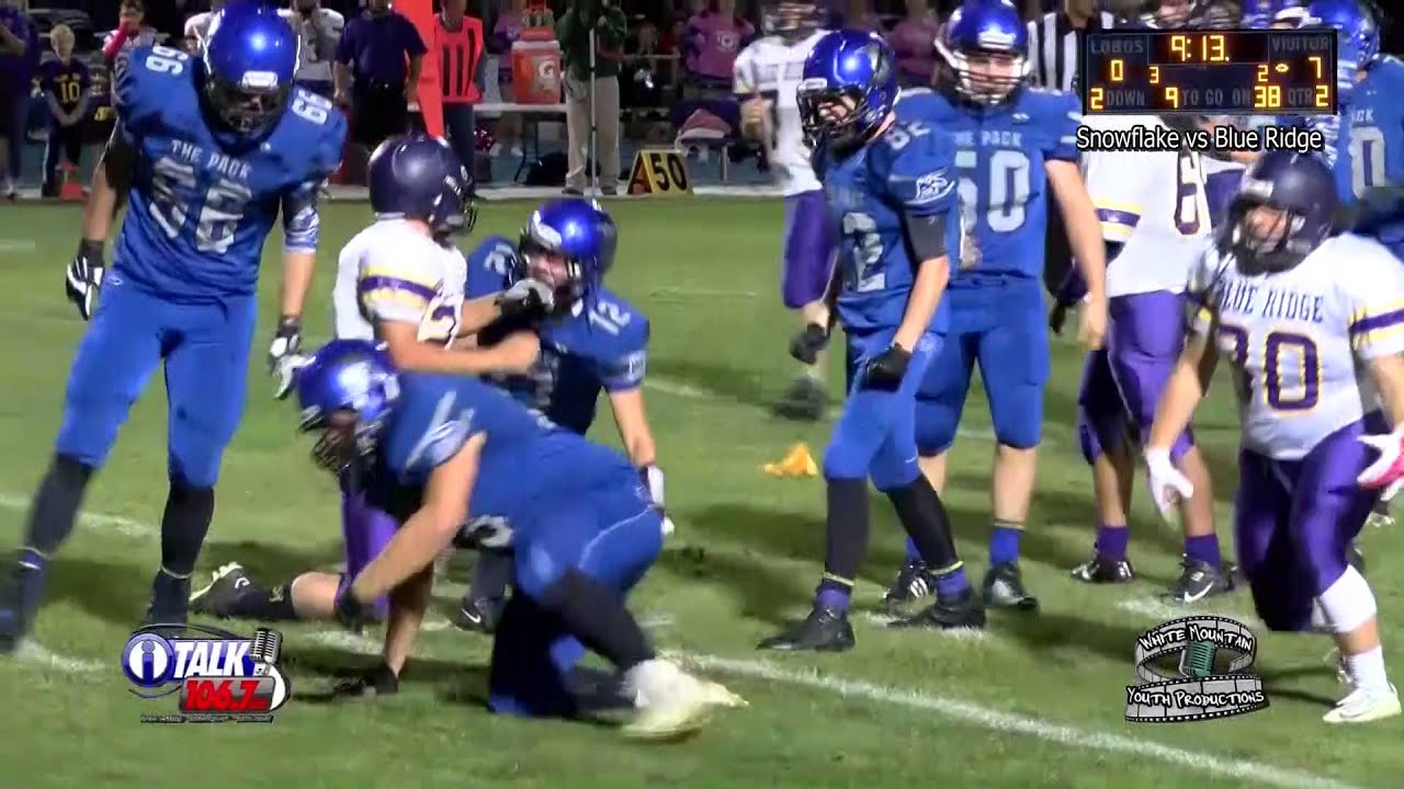 2015 Snowflake High School Football Highlights - YouTube