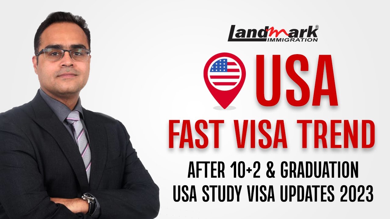USA Fast Visa Trend I USA after 10+2 & Graduation Big Options I USA ...