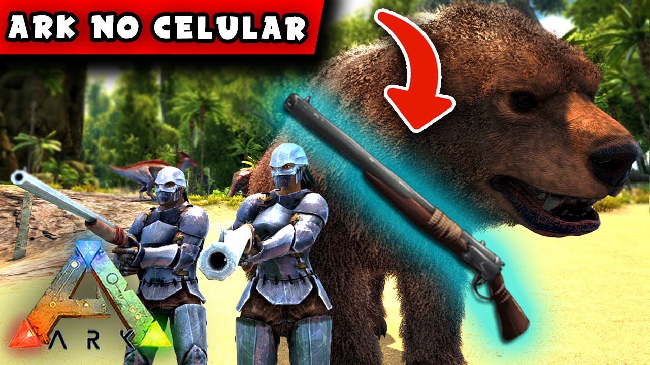 ARK MOBILE- O MELHOR RIFLE DO JOGO!!! ARK: Survival Evolved 22 - YouTube