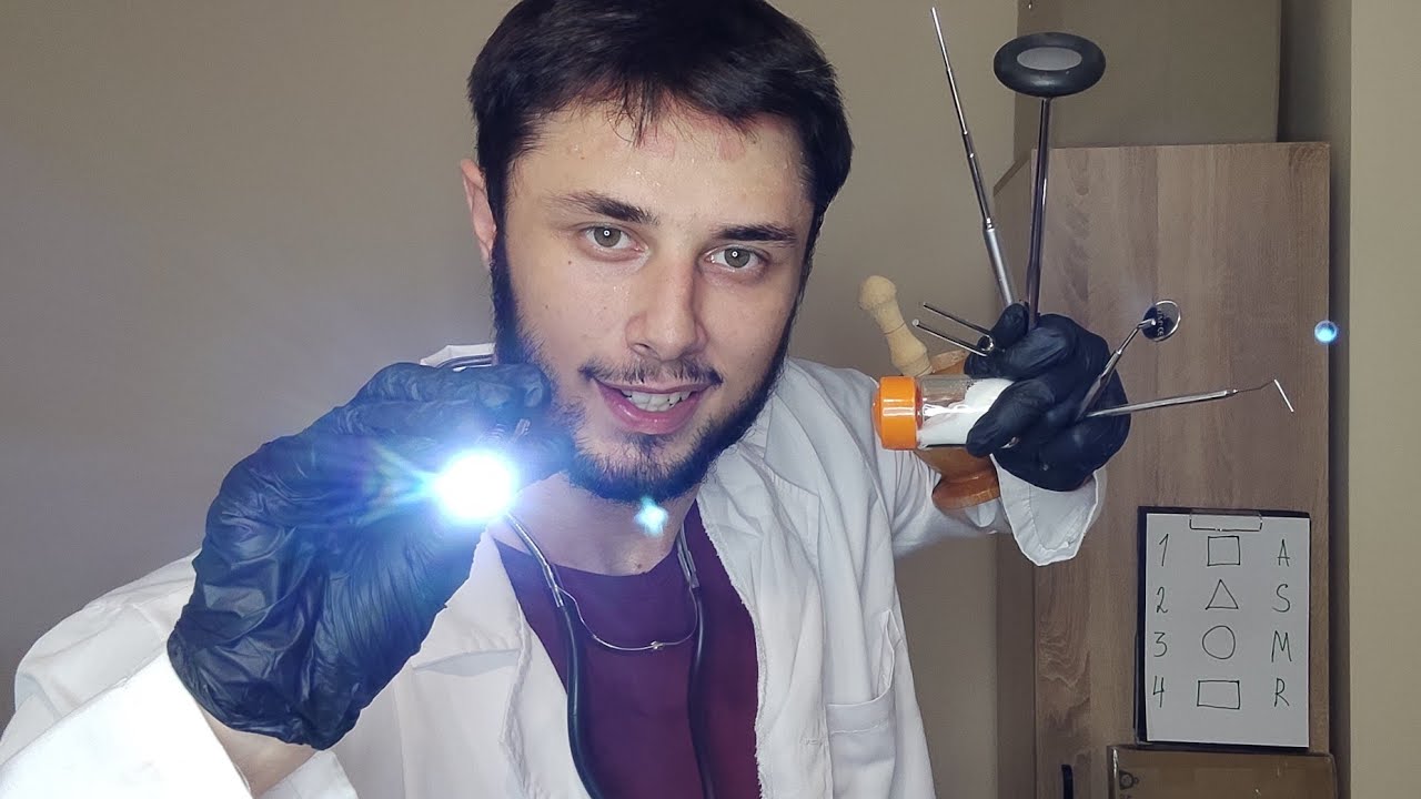 ASMR Fastest Medical Exam Ever 2 (Cranial Nerve, Eye, Dental, Physical ...