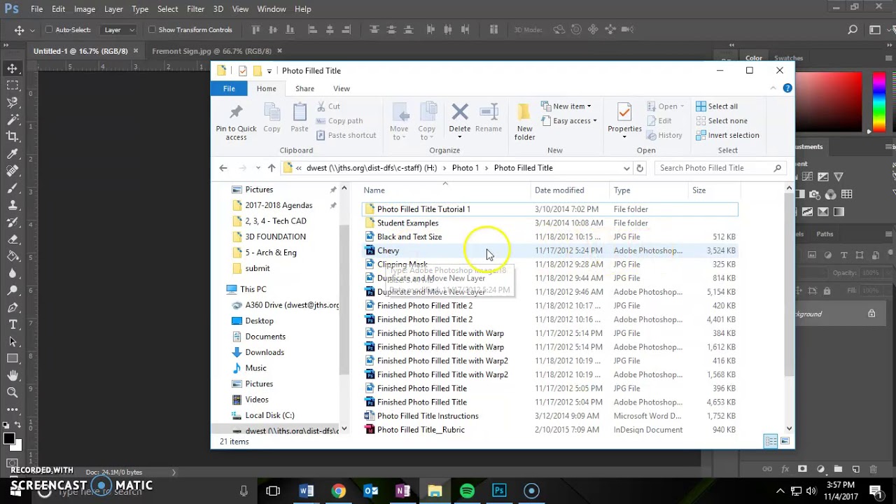 How, when, and where to save PhotoShop files - YouTube