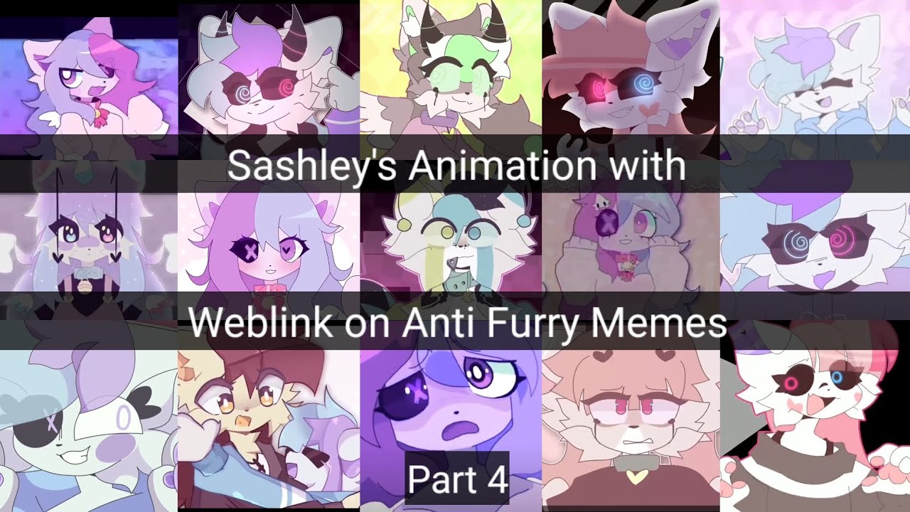 (Sashley's) Animation with Weblink on Anti Furry Memes, Part 4 - YouTube
