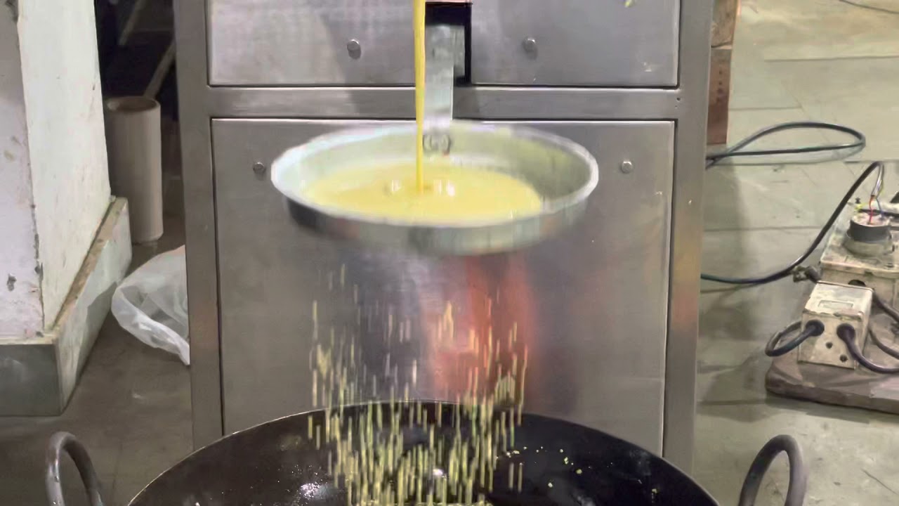 Boondi Making Machine - YouTube