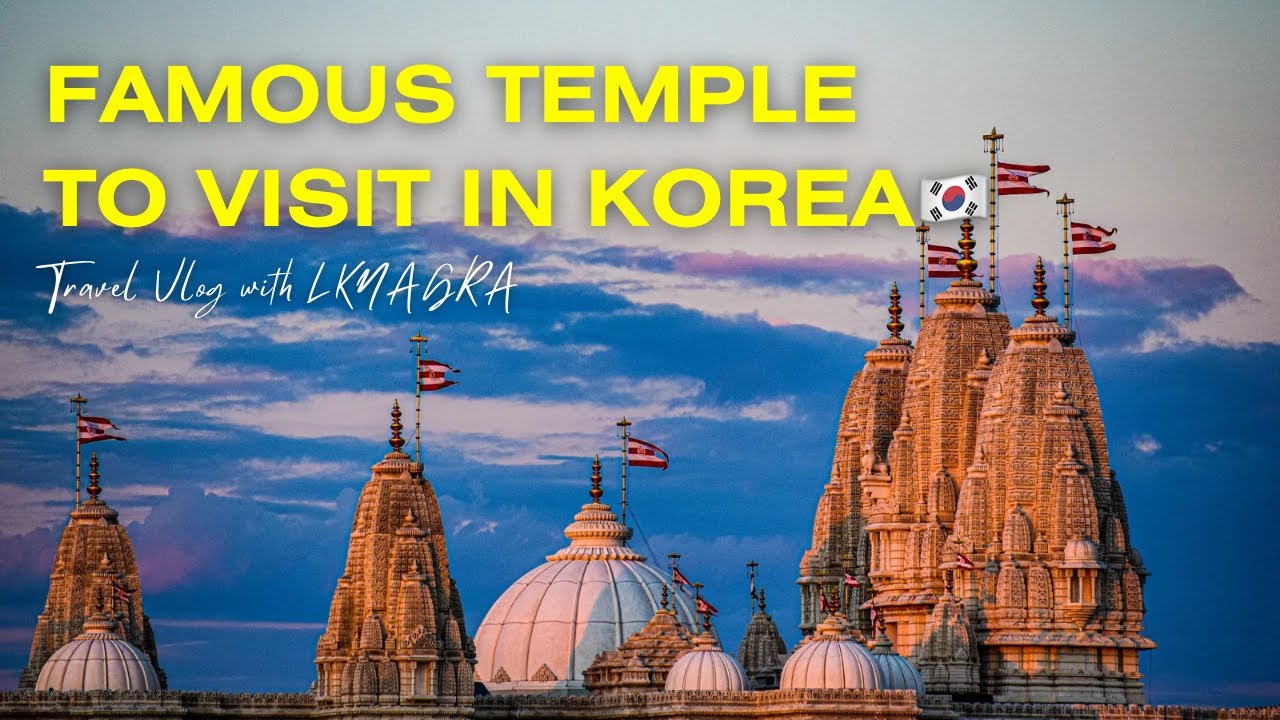 Visiting ISKCON HINDU TEMPLE in Korea 🇰🇷 - YouTube