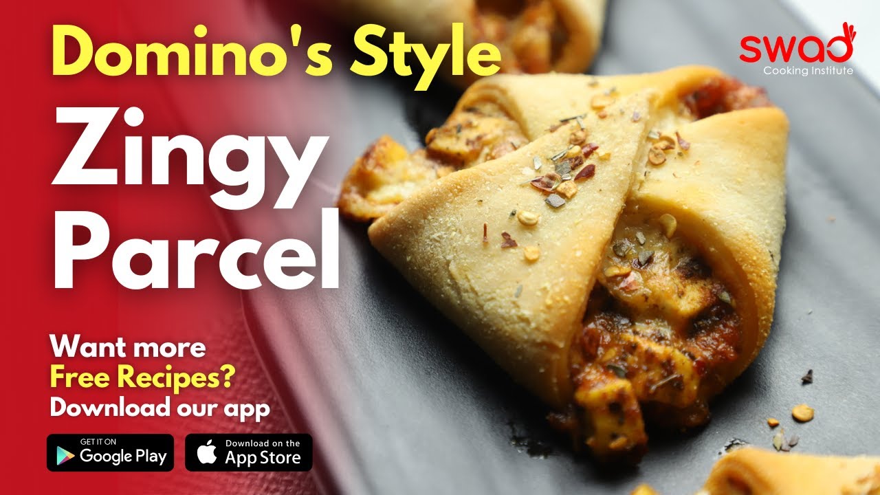 🔴 Live ~ Domino’s Style Zingy Parcel Recipe | Paneer & Cheese Zingy ...
