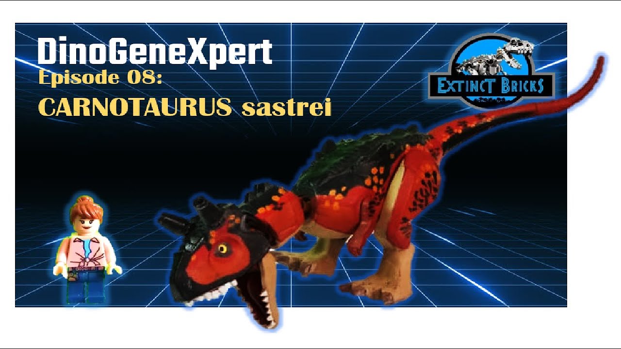 CARNOTAURUS - SPECIES PROFILE UNOFFICIAL LEGO Jurassic World DINOSAURS ...