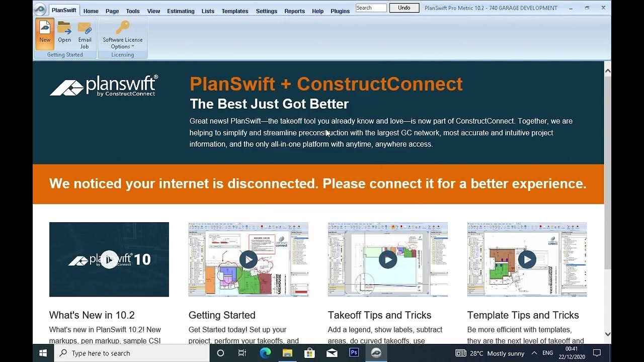 PLANSWIFT TUTORIAL ON HOW TO IMPORT DRAWINGS AND PAGES/DRAWINGS - YouTube