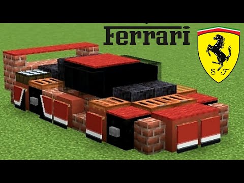 Minecraft | Ferrari Yapımı / Tutorial