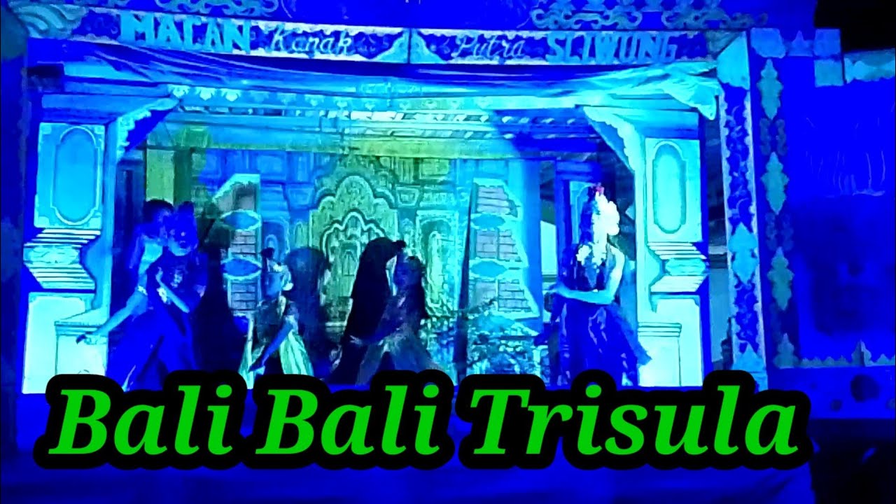 Tari Bali Bali Trisula live desa seliwung - YouTube