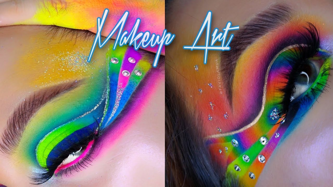 MAKEUP ART🌈FULLCOLOR - YouTube
