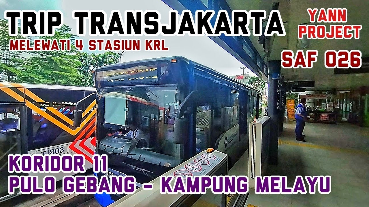 Full Trip Transjakarta Koridor 11, Rute Ujung Timur Jakarta | Volvol ...
