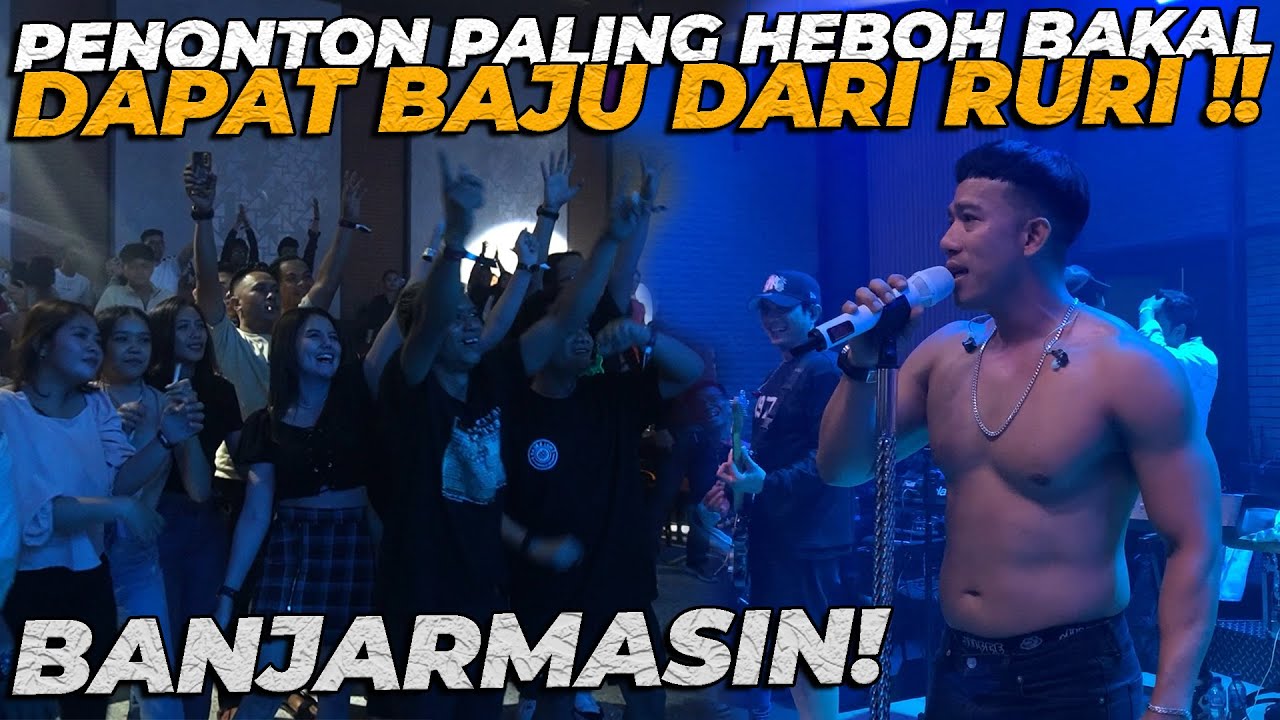 PENONTON PALING HEBOH DAPET BAJU DARI RURI ‼️ SEMUA HAPPY - YouTube