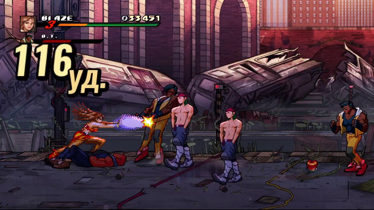 Streets of Rage 4 - Blaze (SoR2) Arcade Mania S-rank (450k) (v05) - YouTube