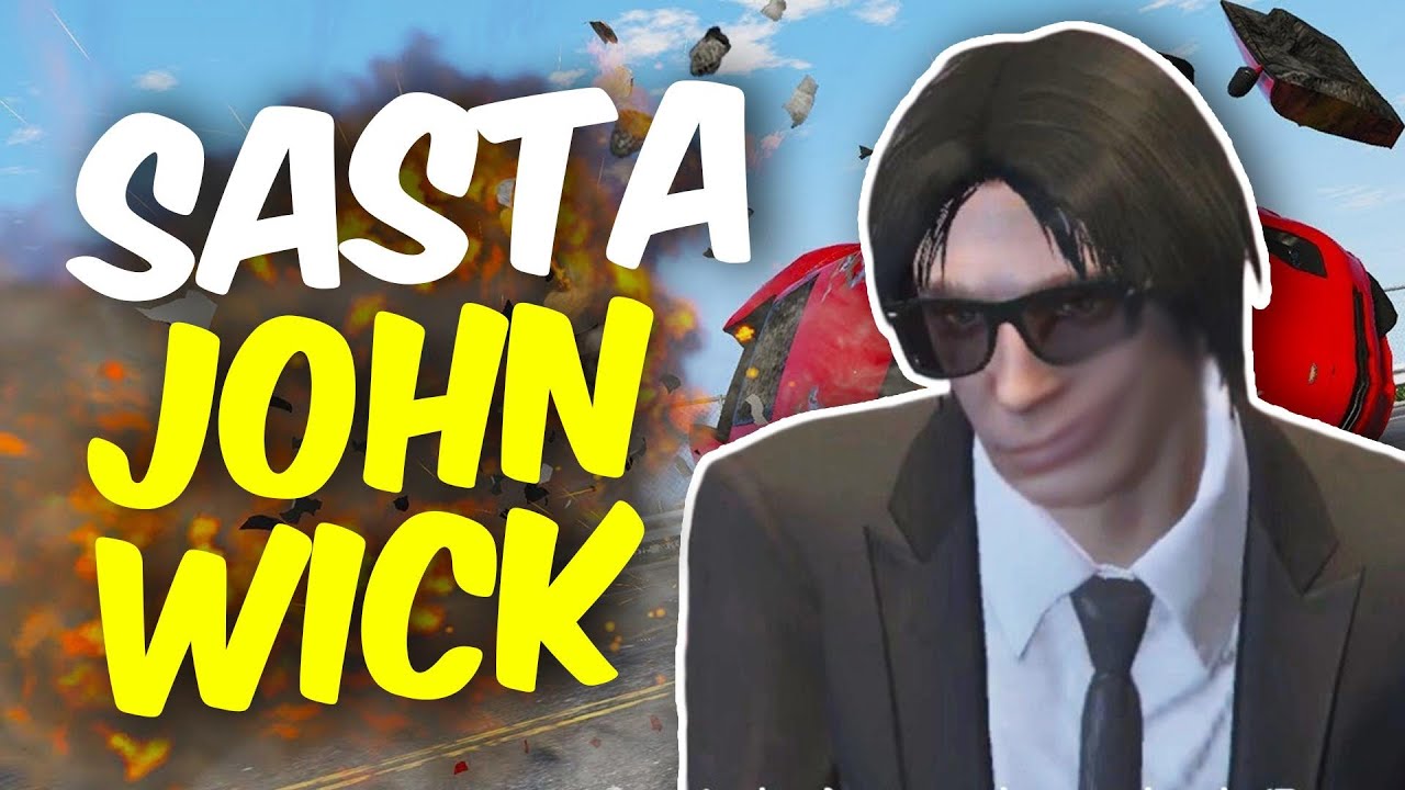 GTA V BUT D-MART KA JOHN WICK - YouTube