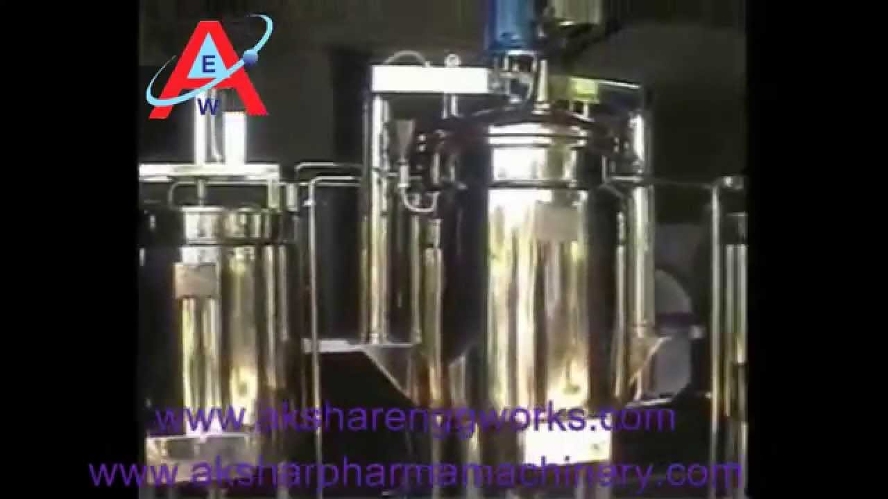 Ointment manufacturing process, toothpaste , Lotion, Gel mfg plant ...
