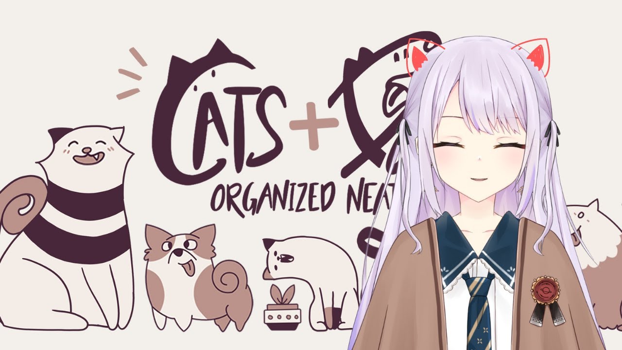【Cats Organized Neatly】cute kitty game!!! - YouTube