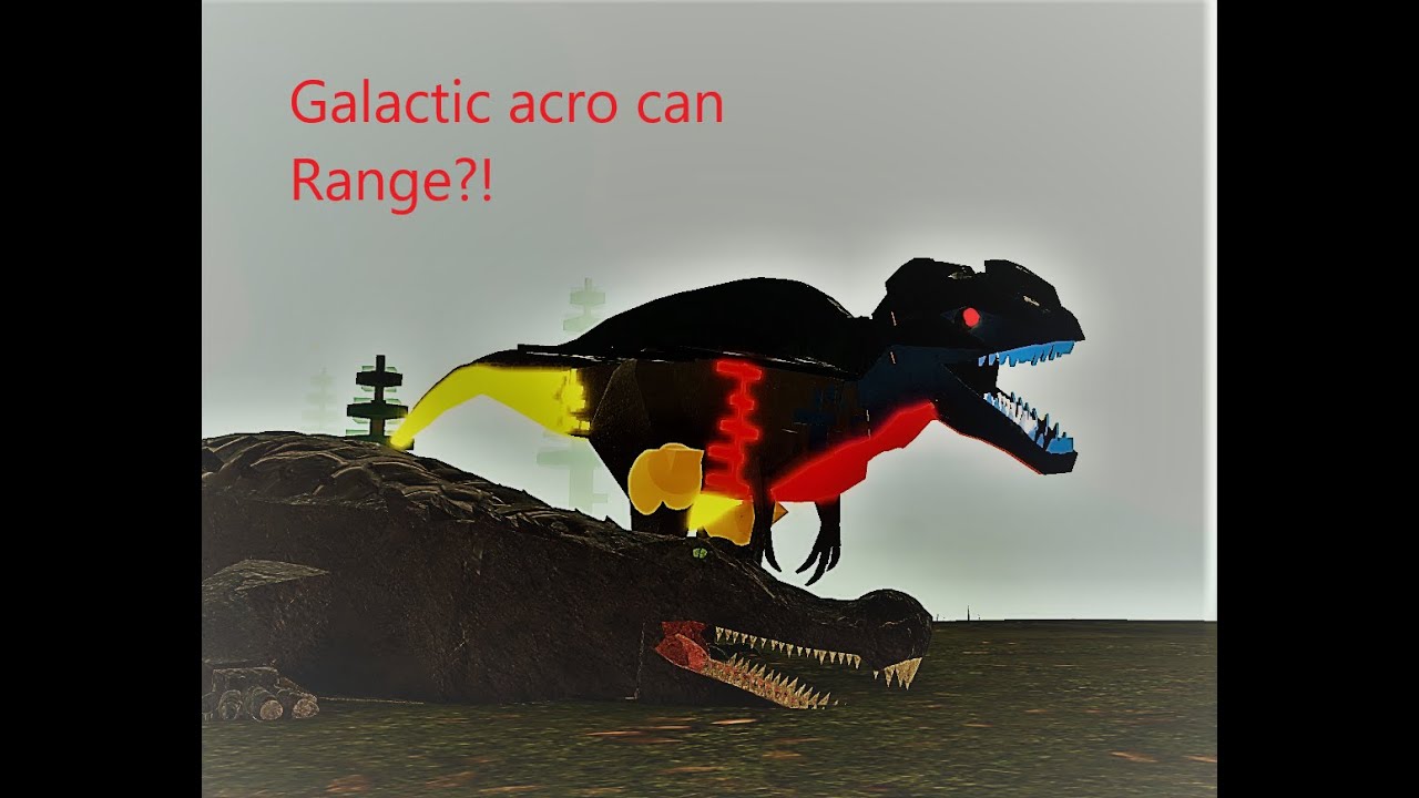 Roblox Dinosaur Simulator - Galactic Acro can Range?! - YouTube