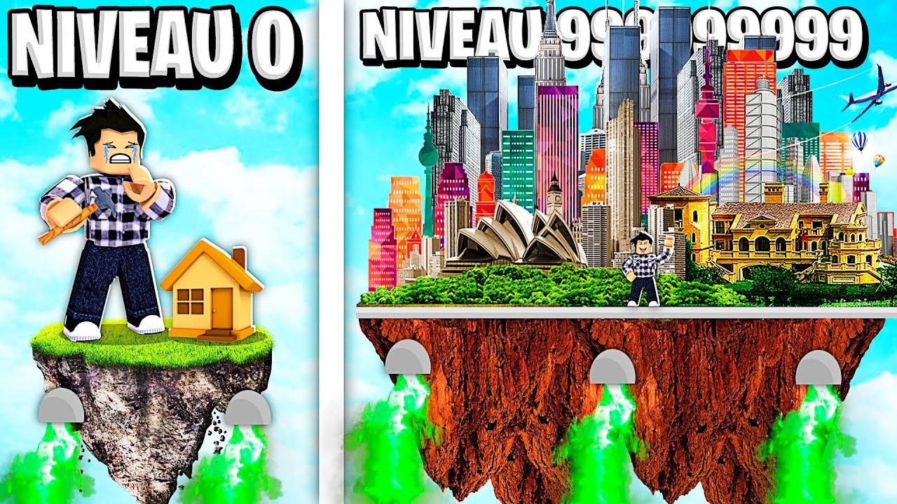 Construire LA PLUS GRANDE VILLE dans ROBLOX ! (Roblox City Life Tycoon ...