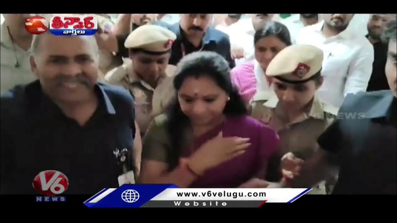 BRS MLC Kalvakuntla Kavitha Tihar Jail Life | Delhi Liquor Policy Scam | V6 Teenmaar - YouTube