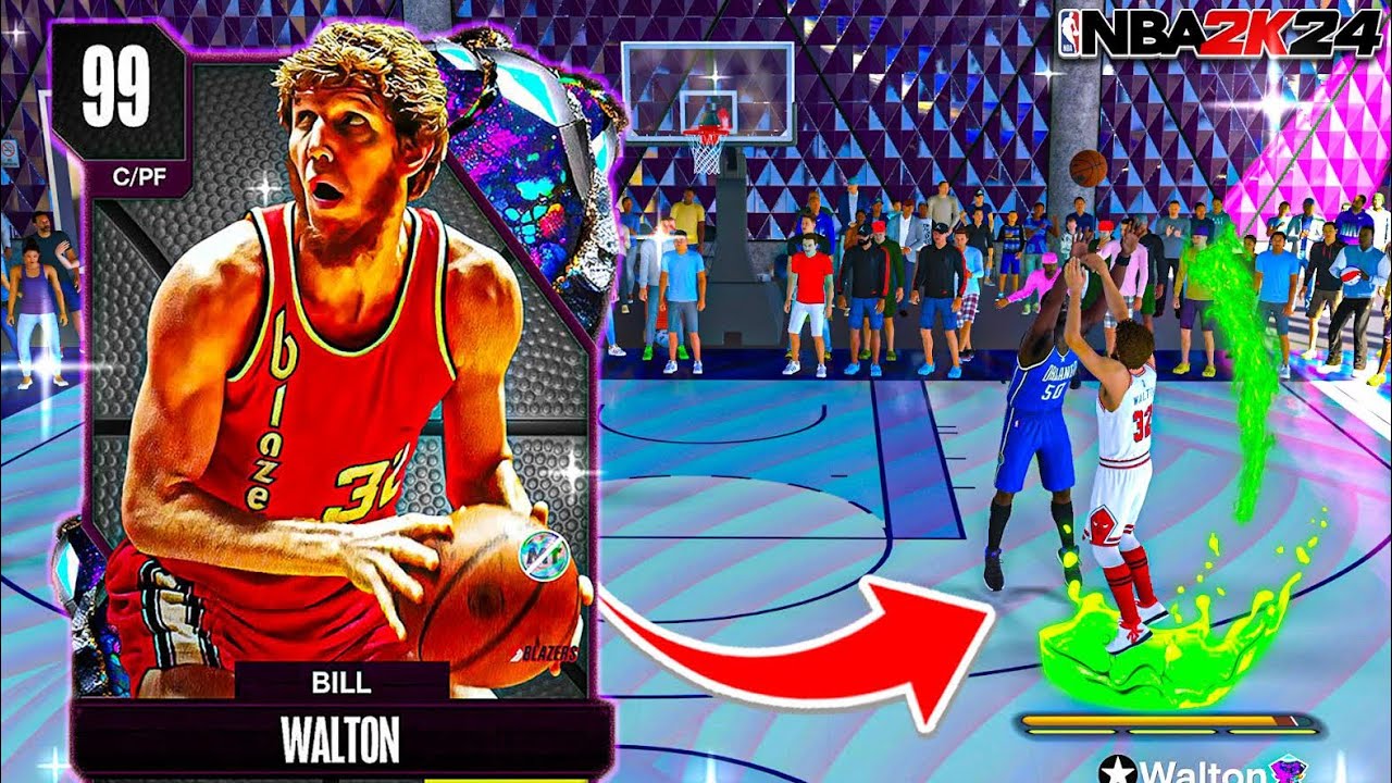 *NEW* Bill Walton is BROKEN in NBA 2K24 MyTEAM! - YouTube
