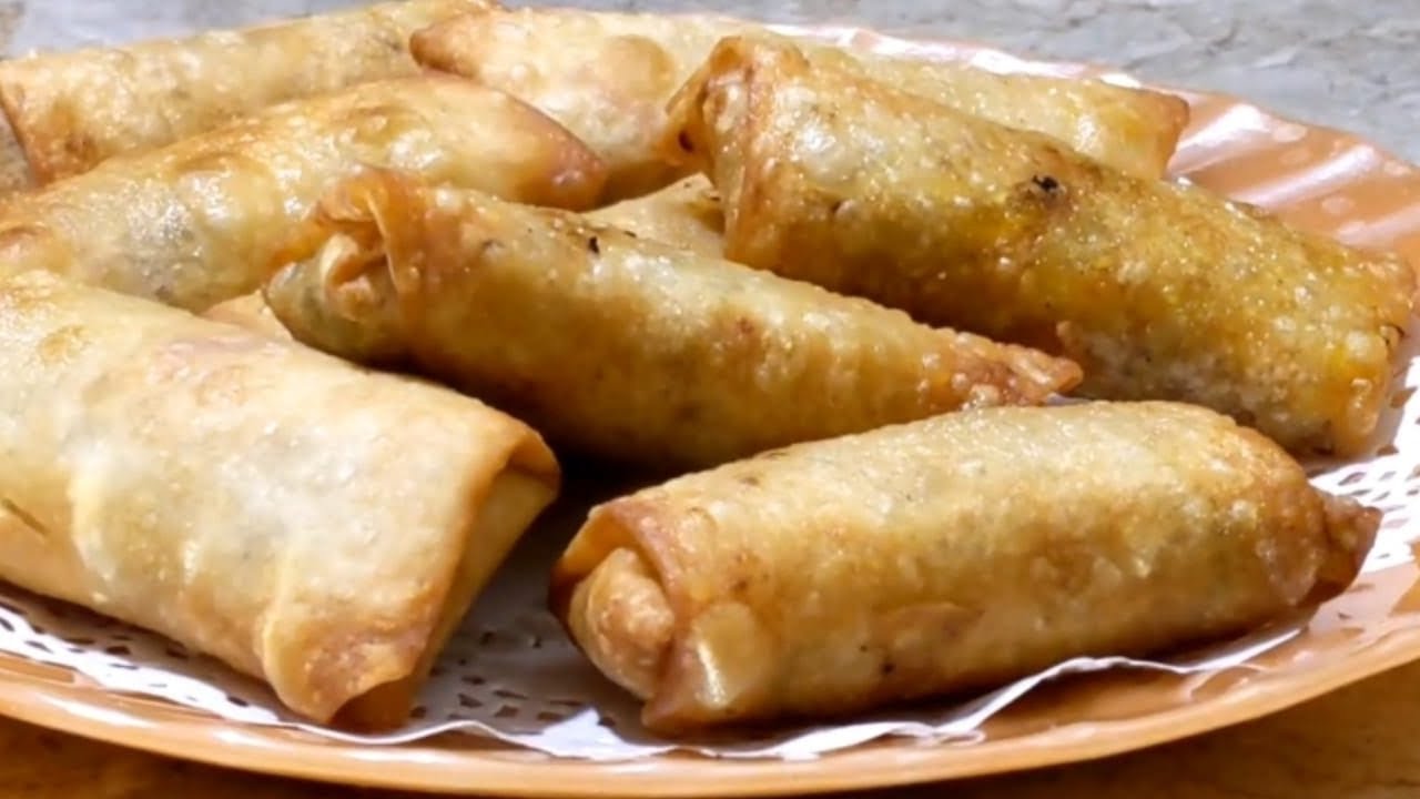 Chicken spring rolls | tasty | Ramadan special | complete recipe ...