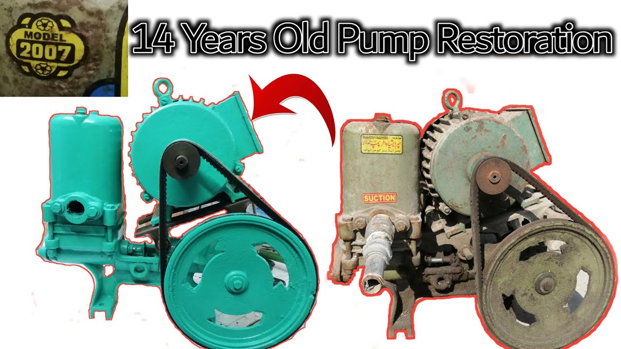 How To Repaire Donkey Pump | Donkey pump full Restoration | 14 years ...