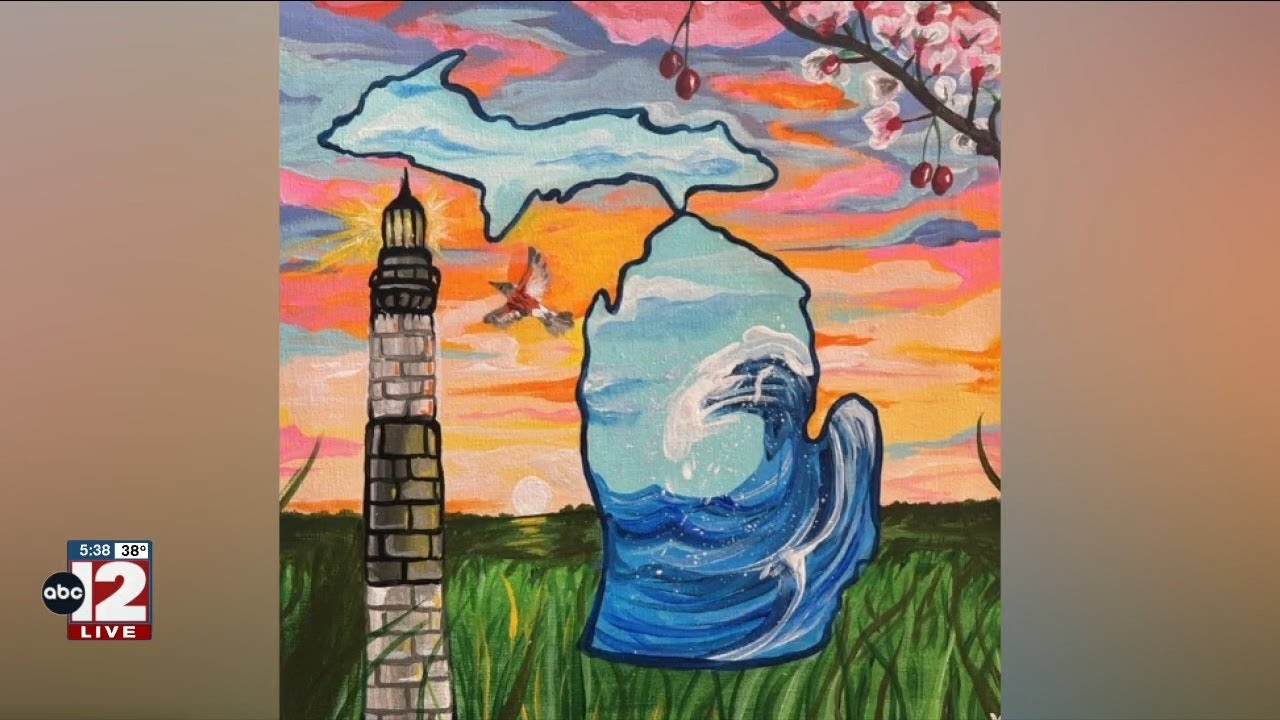 Gov. Whitmer announces State of the State art contest - YouTube