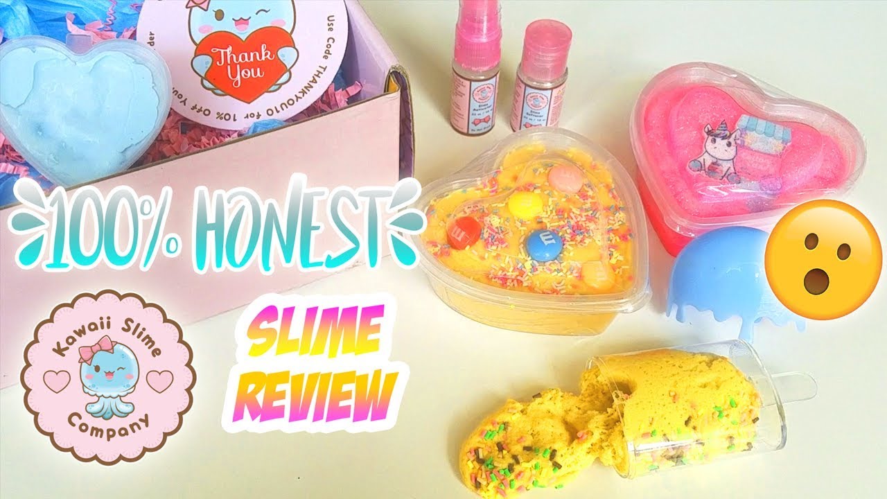 100% HONEST KAWAII SLIME COMPANY INSTAGRAM SLIME SHOP REVIEW (ICE CREAM ...