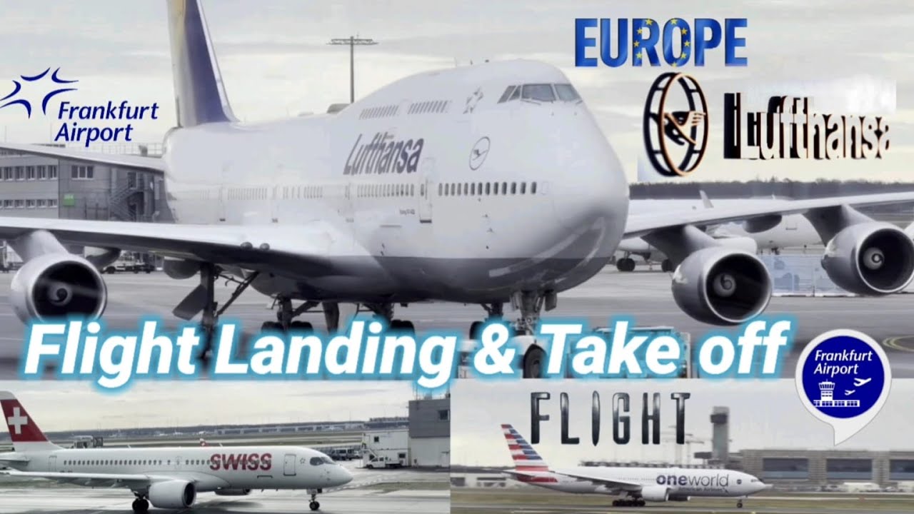 🔴Live Frankfurt Airport Planespotting | Flight Movements at Frankfurt ...