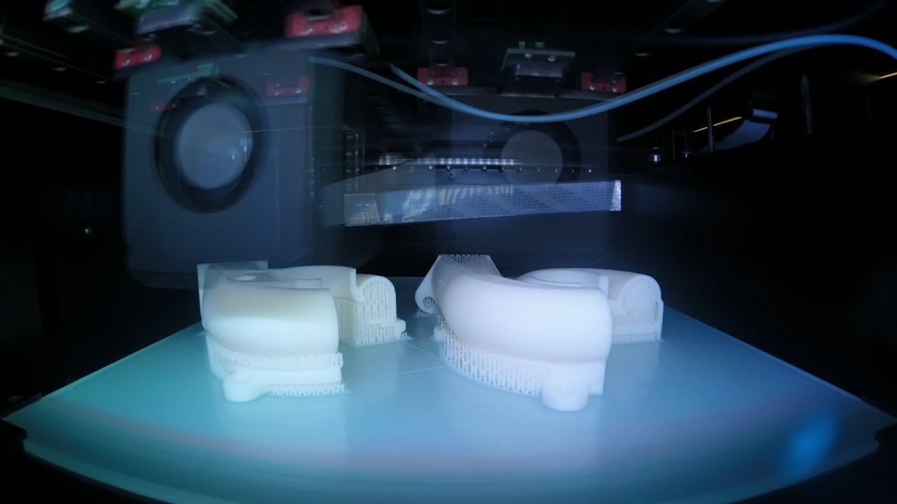 3D printed working turbocharger with implemented bearrings - YouTube