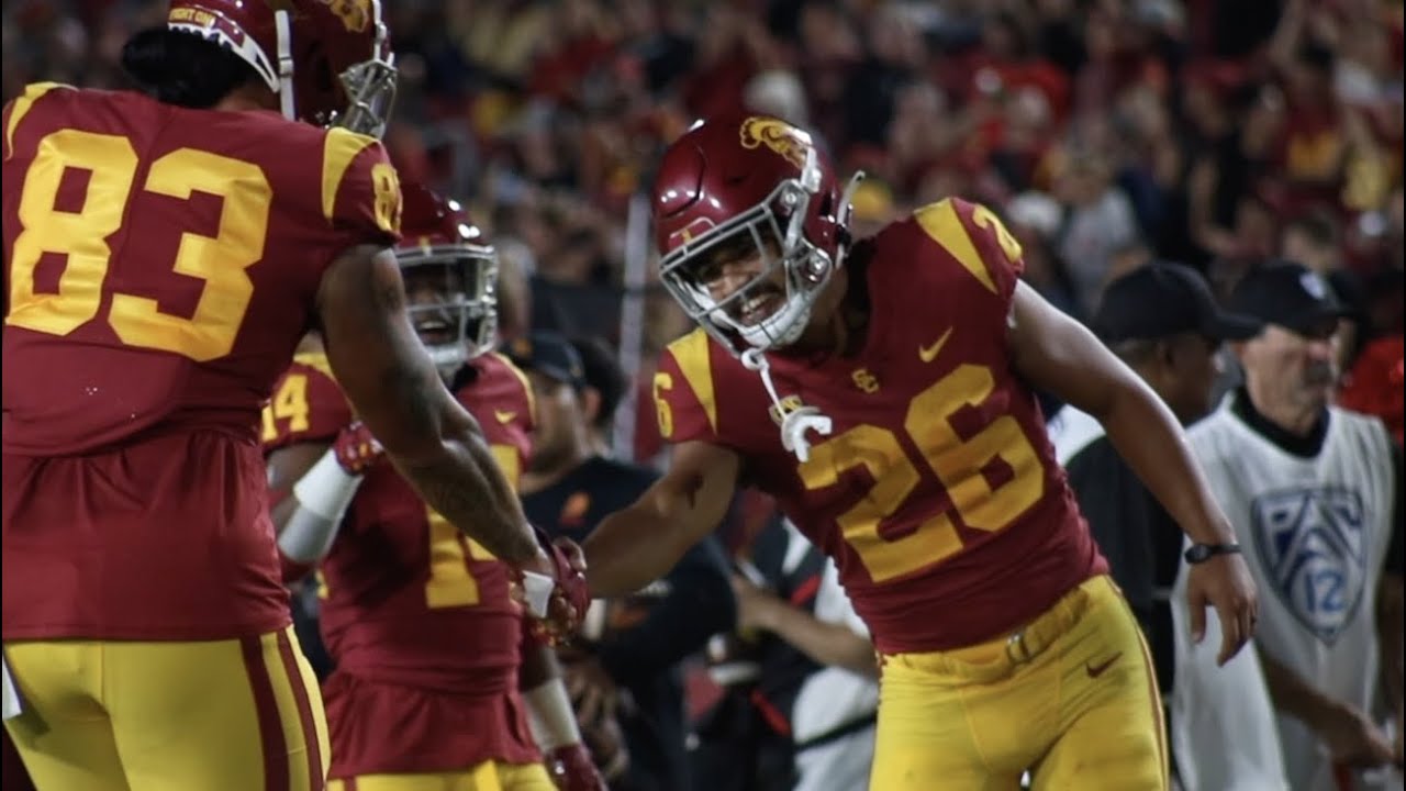 Emptying the Notebook: USC football earns 9th win, Travis Dye out for ...