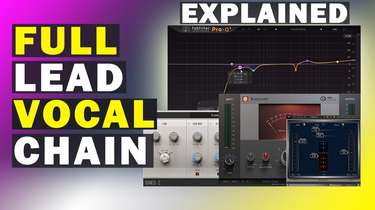Full Vocal Chain Mixing With Waves Plugins And Fabfilter Explained ...