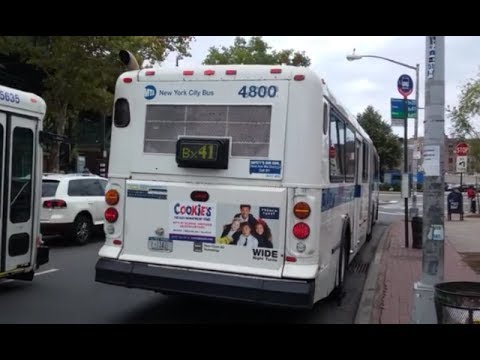 MTA: 1999 New Flyer D60HF "Galaxy" Articulated [4800/ex-5392] Bx41 bus ...