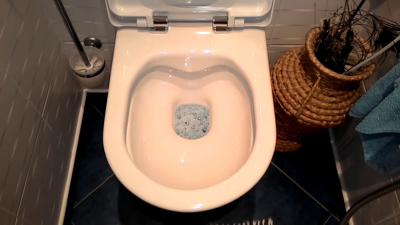 WC Laufen pro rimless lcc test - YouTube