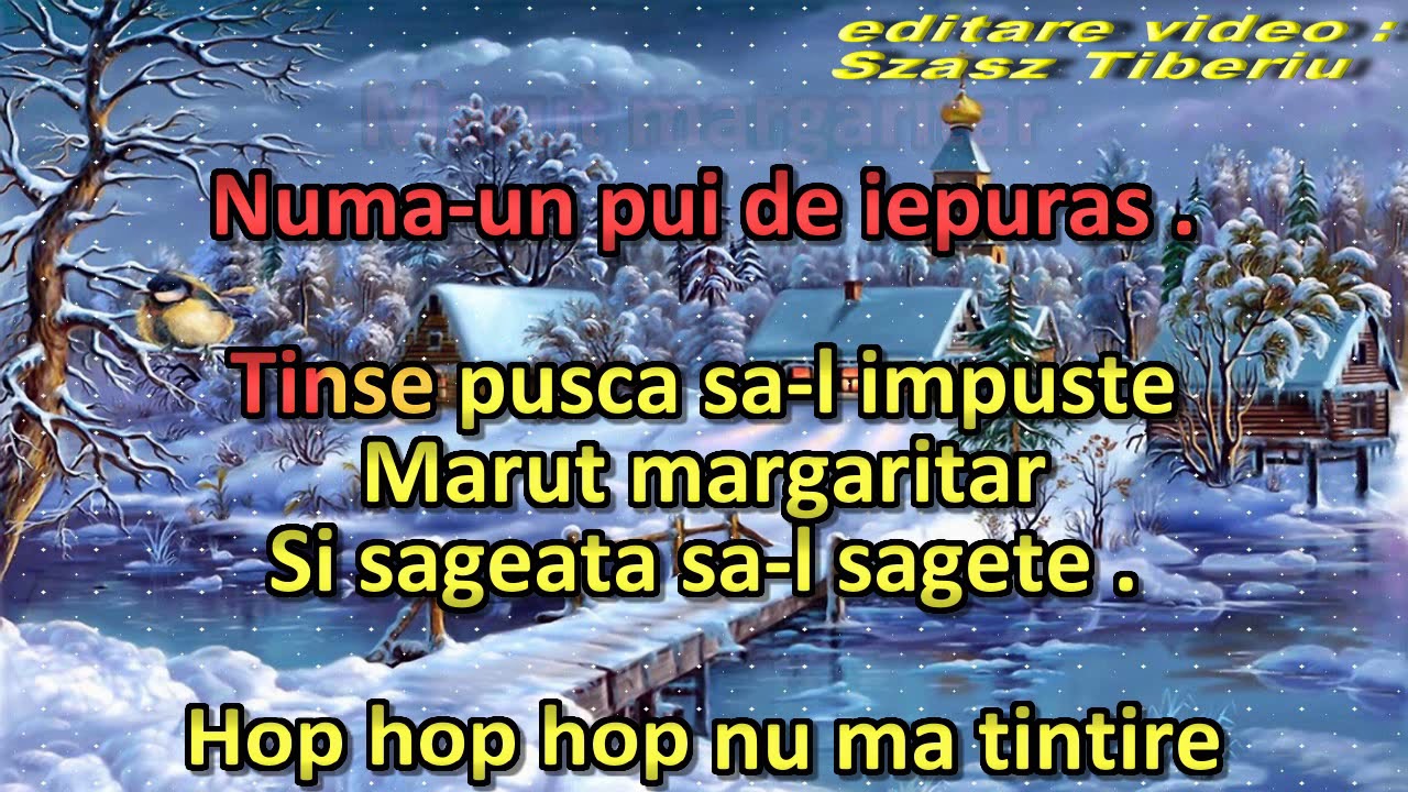 Colind - Marut margaritar, karaoke Chords - Chordify