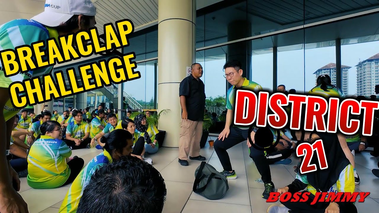 Lego Challenge & Break Clap Competition | District 21 TB Part 2 - YouTube