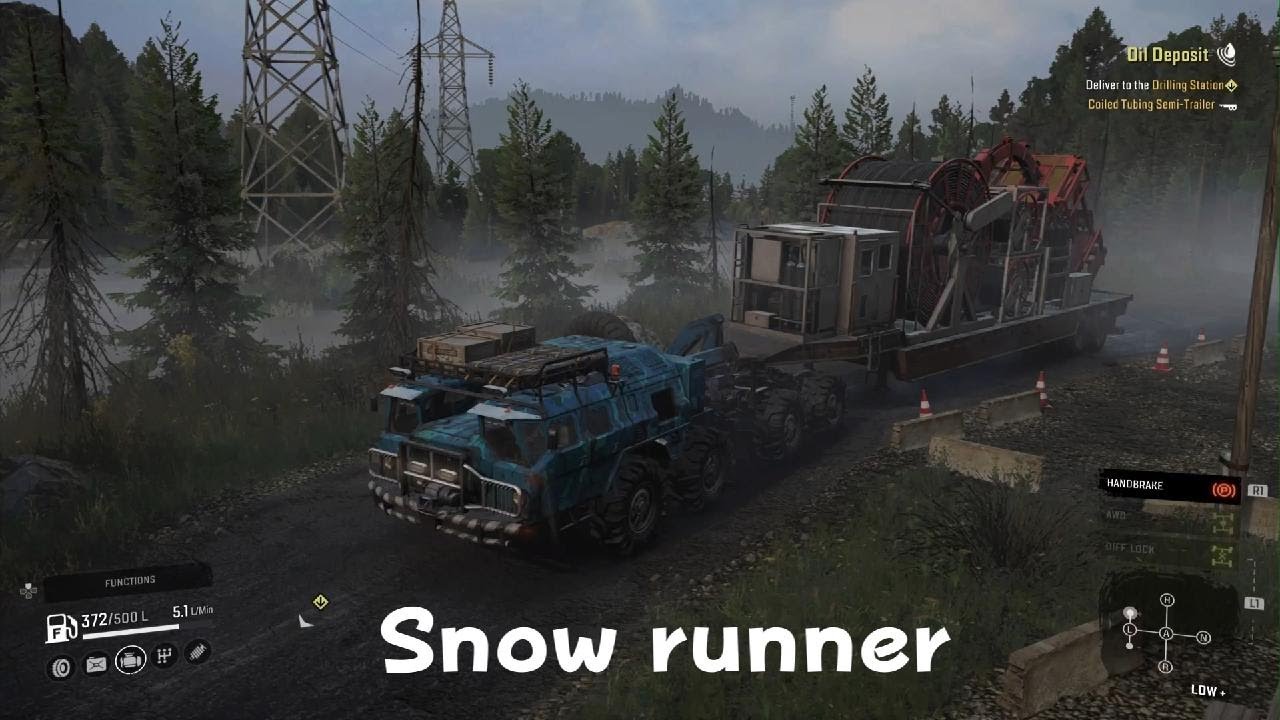 Snowrunner/Sezonul 10-DUNCAN BAY. Contract: Oil Deposit. ( Ps5, 4K - 60 ...