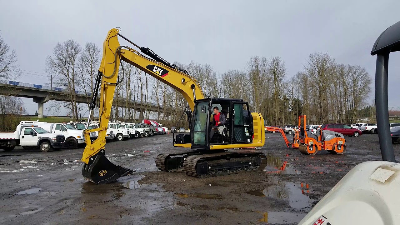 2015 Cat 312 EL Hydraulic Excavator - YouTube