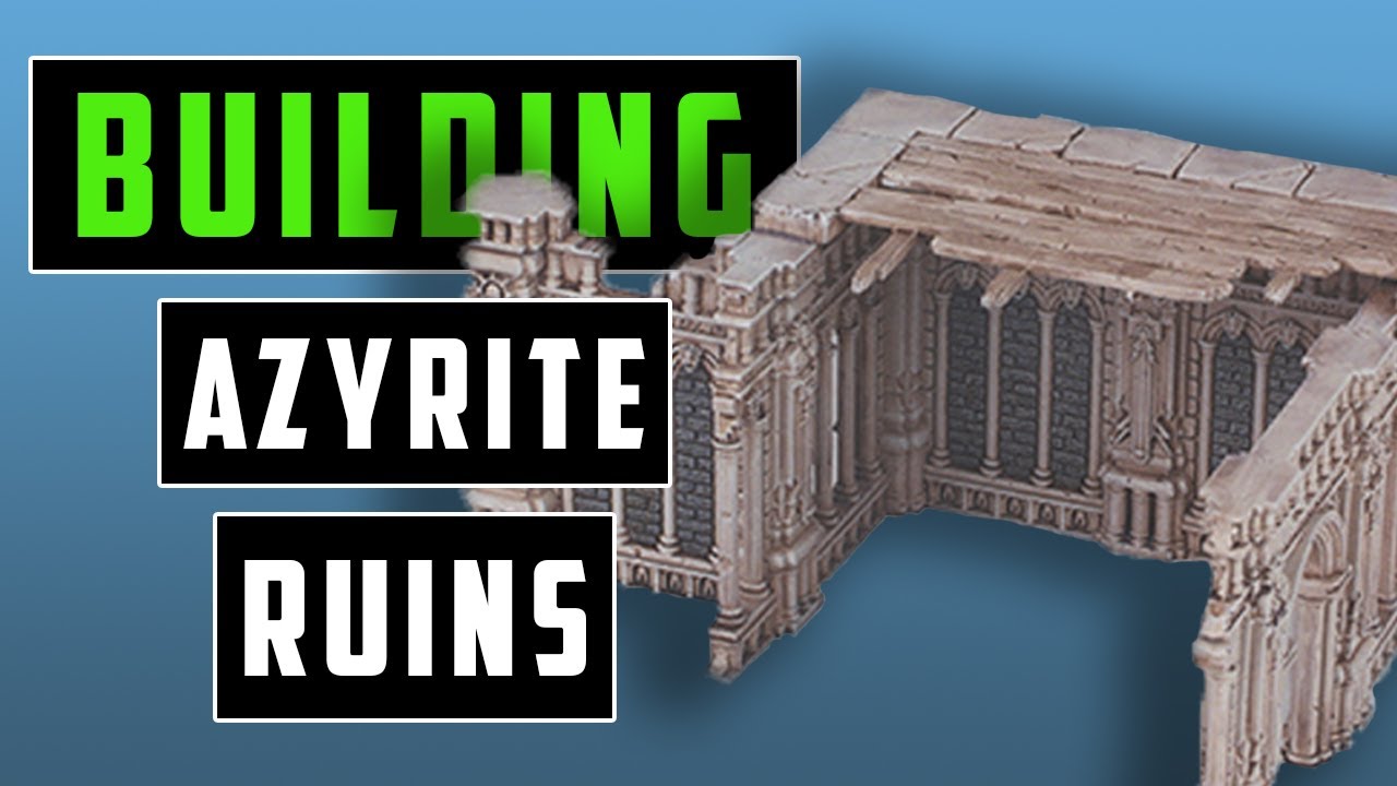 How to build Azyrite ruins - YouTube
