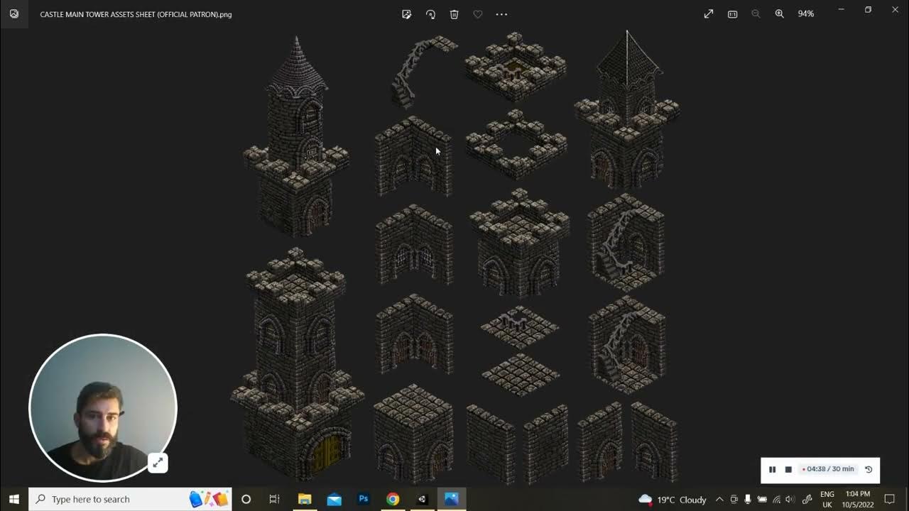How to use these 2D isometric game assets in Unity - YouTube