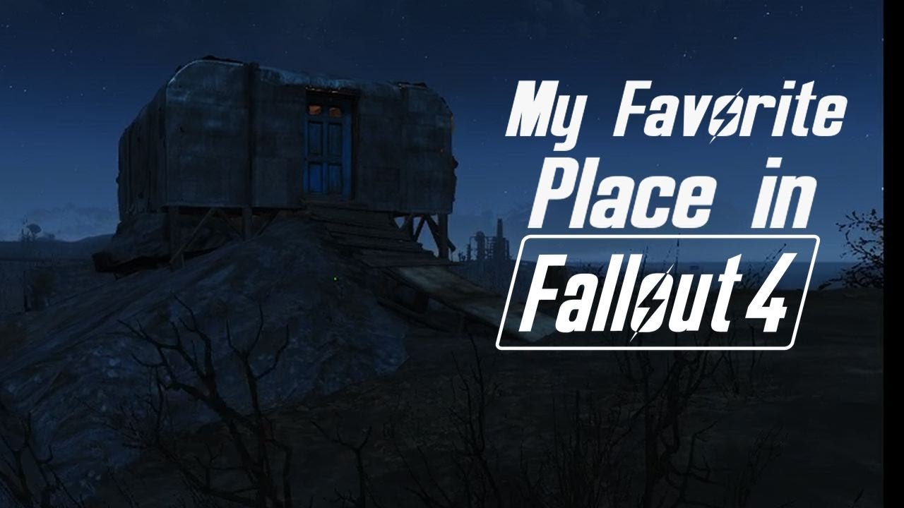 The Rocket Shed - My Favorite Place in Fallout 4 - YouTube